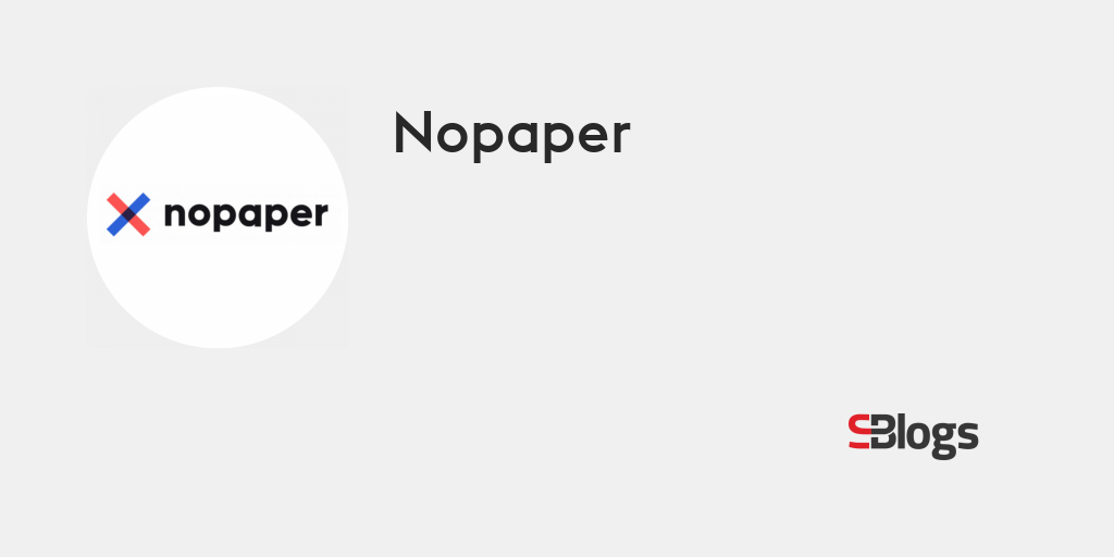 Nopaper - Блог - Бизнес-блоги - Sostav.ru