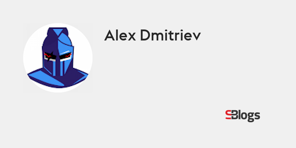 Alex Dmitriev - Блог - Бизнес-блоги - Sostav.ru