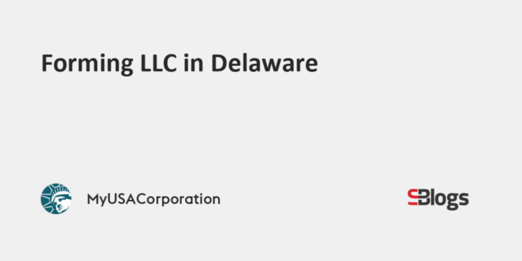 Forming LLC in Delaware