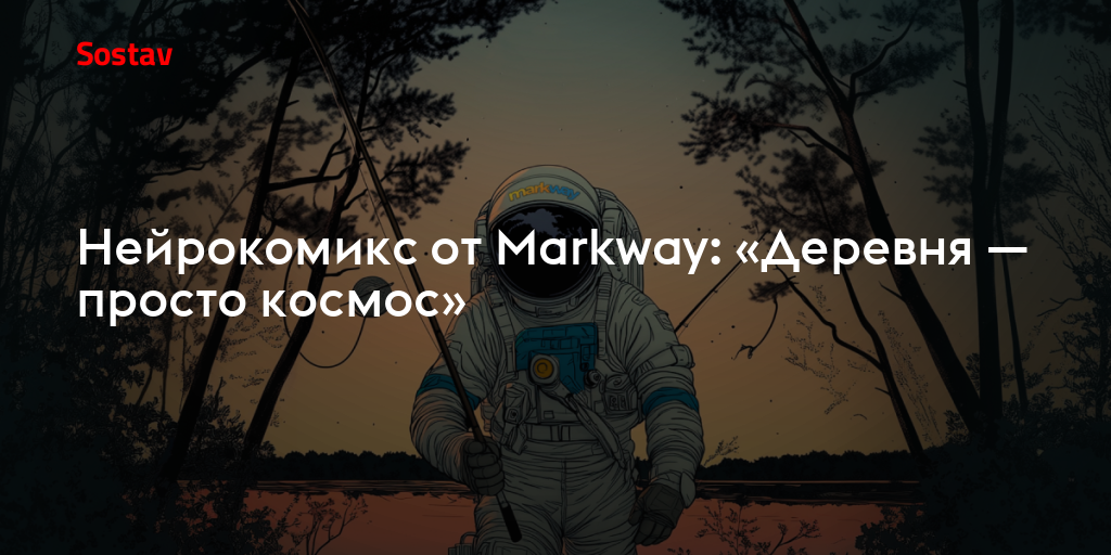 Нейрокомикс от Markway: «Деревня — просто космос»